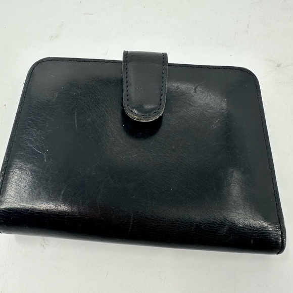 Coach | Bags | Vtg Coach Pre Creed Bonnie Cashin Black Leather Bifold ...